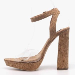 Shoes | Cork Platform Heels | Poshmark